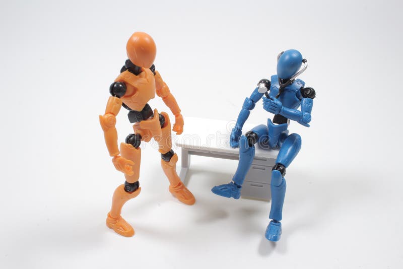 A Figure with Stethoscope, the Medical Concept Stock Photo - Image of ...