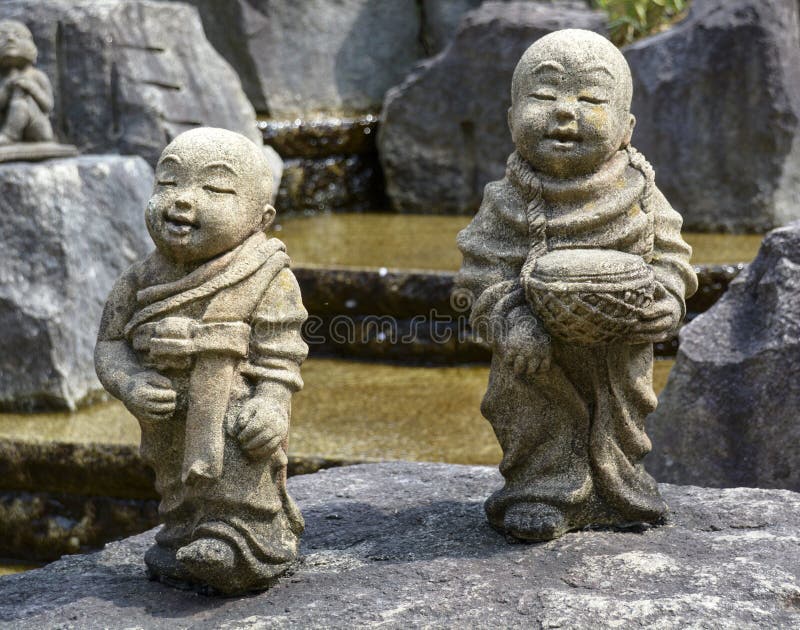 Figure in Stone of Japan stock photo. Image of religion - 317783850