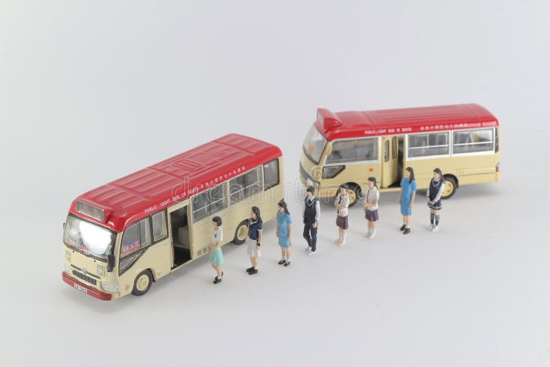 The Figure of Student Waiting Mini Bus Editorial Photo - Image of black ...