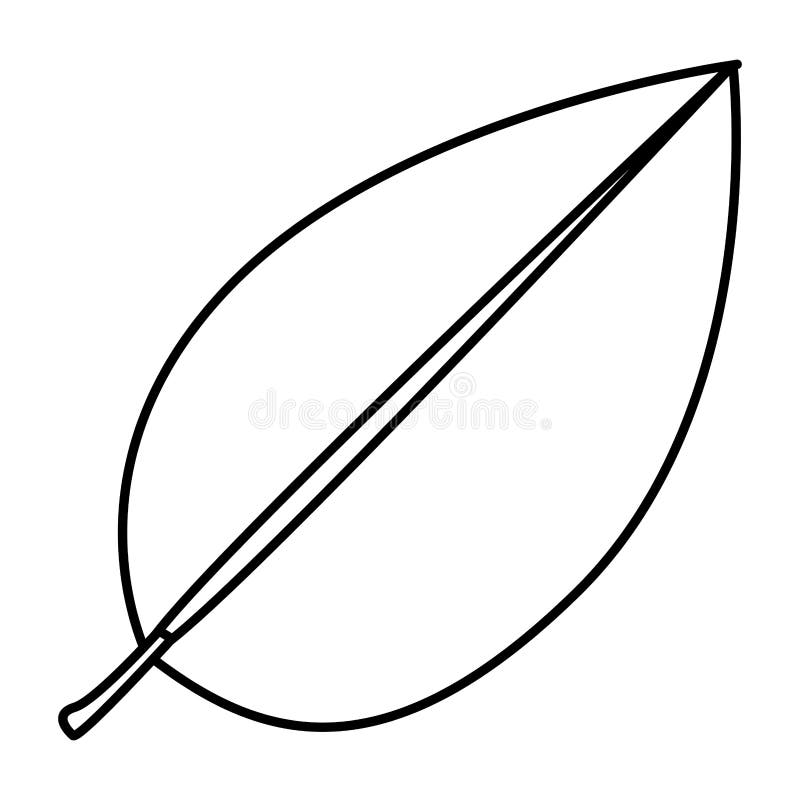 Figure tree leaf icon stock illustration. Illustration of plant - 88167687