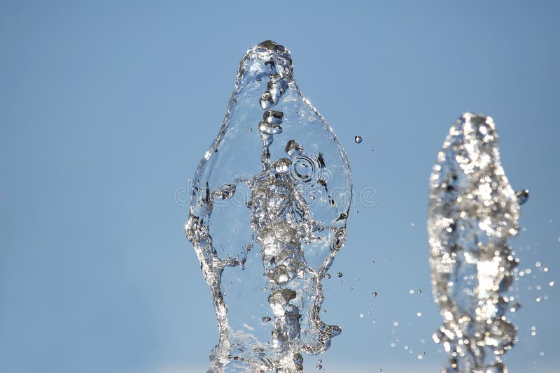 Figure from the Water Fountain Stock Image - Image of drink, cool ...