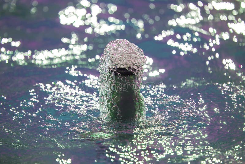 Figure from the Water Fountain Stock Image - Image of gush, drink ...