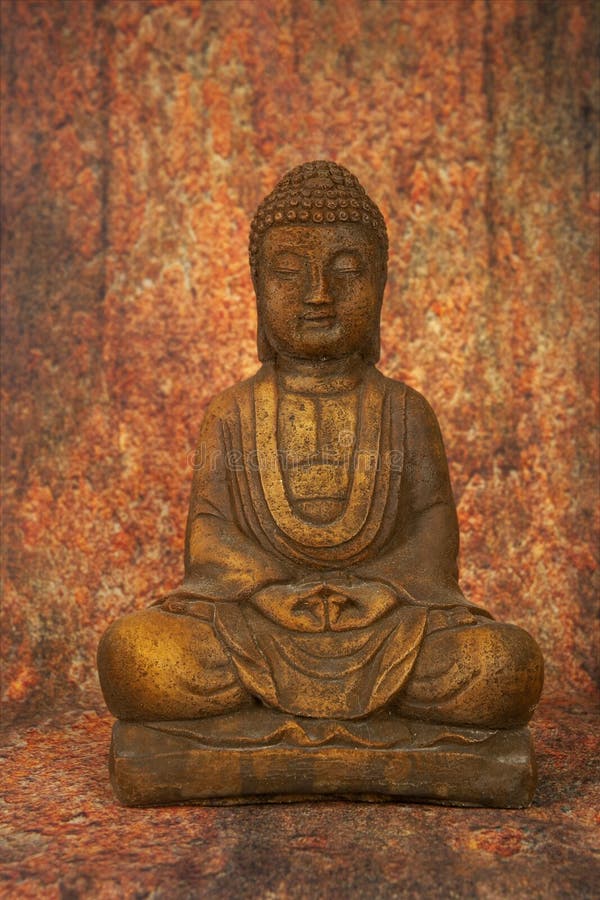 Figure of a Young Buddha in a State of Meditation Stock Photo - Image ...