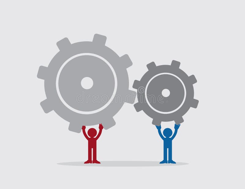 Putting Gears Together Stock Illustrations – 23 Putting Gears Together ...