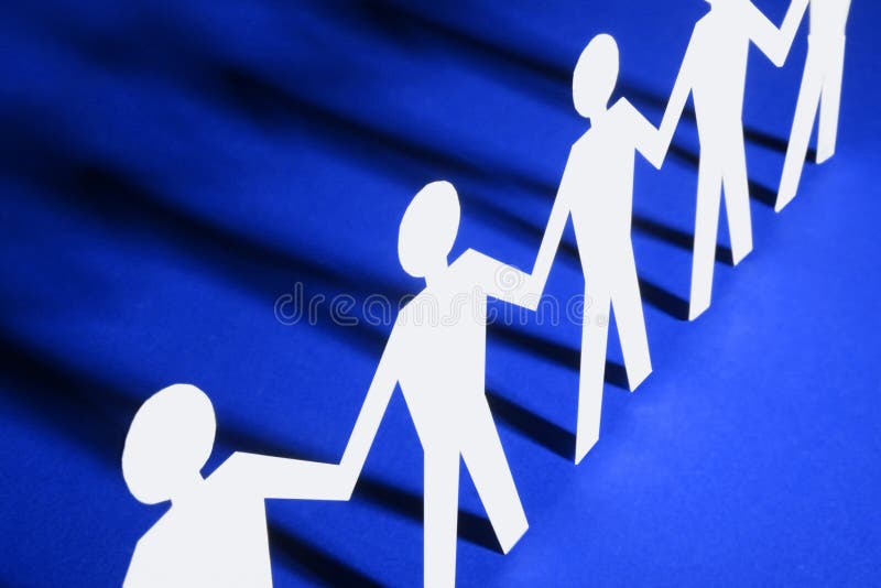 Figures of man stock photo. Image of paper, idea, opportunity - 6487258