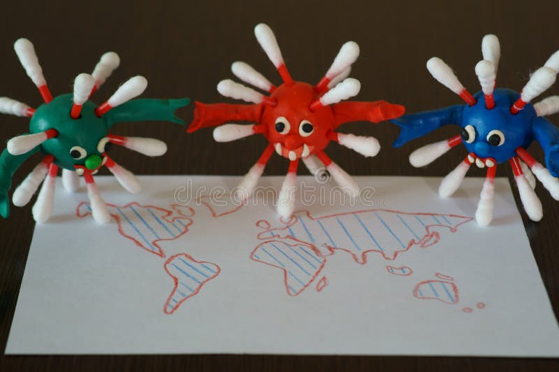 My plasticine world stock image. Image of imagination - 226427135