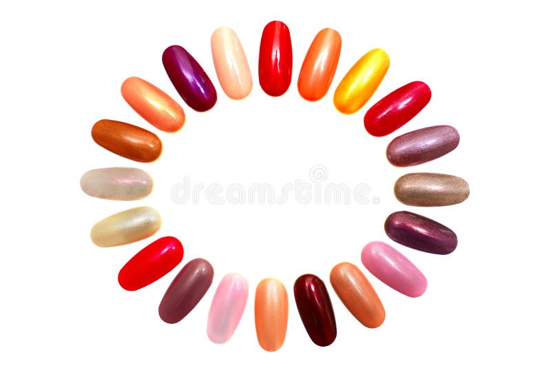 Figures on nails stock photo. Image of feminine, gloss - 2254136