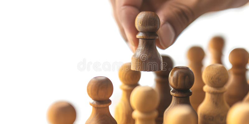 Figures Represent Teamwork in Business Stock Illustration ...