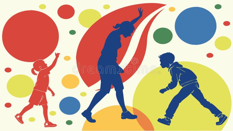 Figures Teamwork Lifting Sphere Together Strength Unity, Vector Design ...