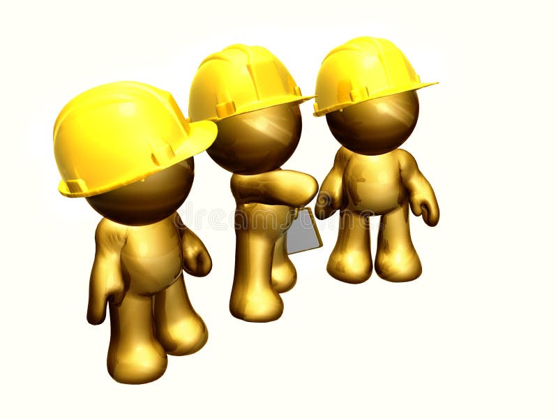 Figures working together stock illustration. Illustration of team - 8224559