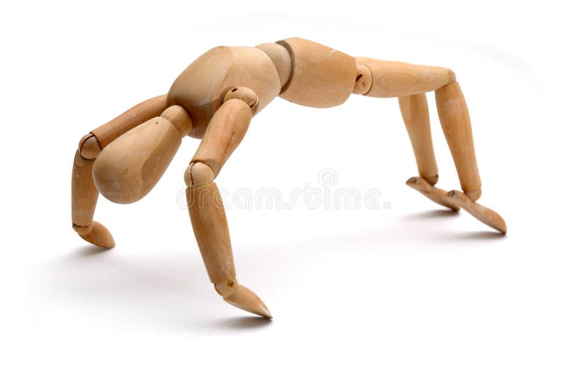 Figurine - Back Arch stock image. Image of figure, mannequin - 801117