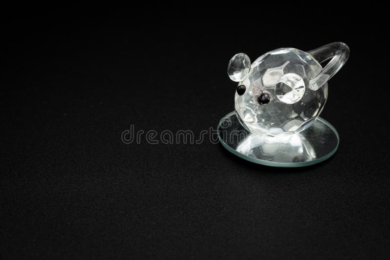 Mice Dream Crystal Figurine Glass Art Art & Collectibles etna.com.pe