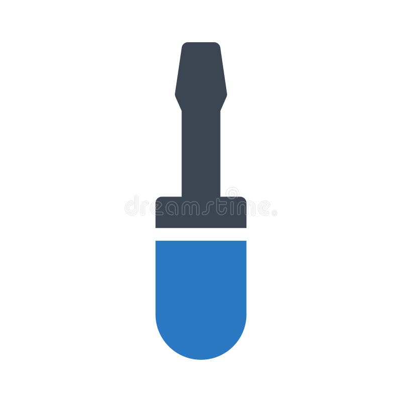 Fijar Icono Vectorial De Color De Glifo Ilustración del Vector ...