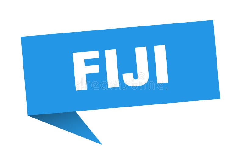 Fiji Sticker. Fiji Signpost Pointer Sign Stock Vector - Illustration of ...
