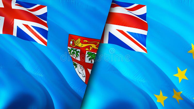 Fiji and Tuvalu Flags. 3D Waving Flag Design. Fiji Tuvalu Flag, Picture ... Fiji and Tuvalu Flags. 3D Waving Flag Design. Fiji Tuvalu Flag, Picture ...