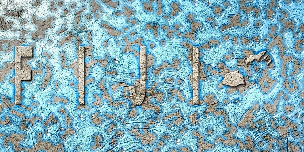 Fiji Water Management Concept Stock Illustration - Illustration of fiji, river: 383621026