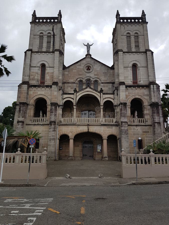 Church in Fiji stock image. Image of tropes, standing - 42718689
