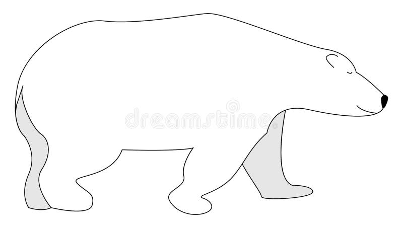 Fijne Ijsbeer, Illustratie, Vector Vector Illustratie - Illustration of ...