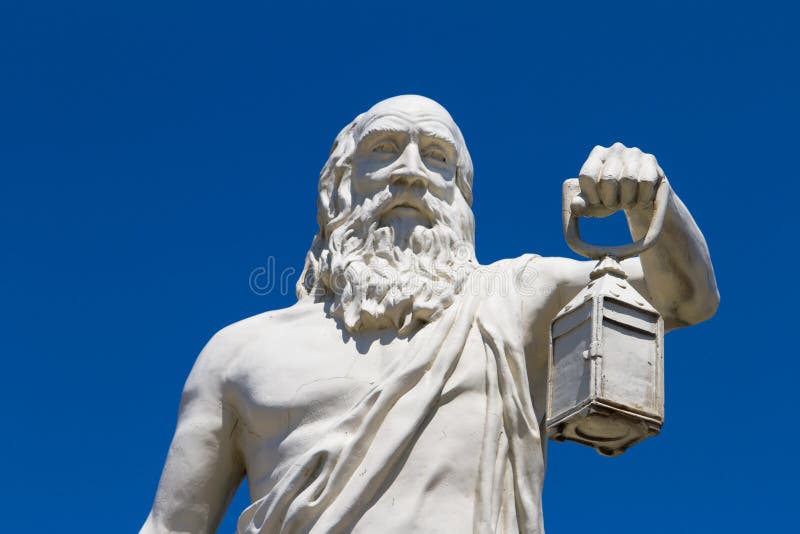 Filósofo Diogenes foto de archivo. Imagen de pavo, anatolia - 33041596