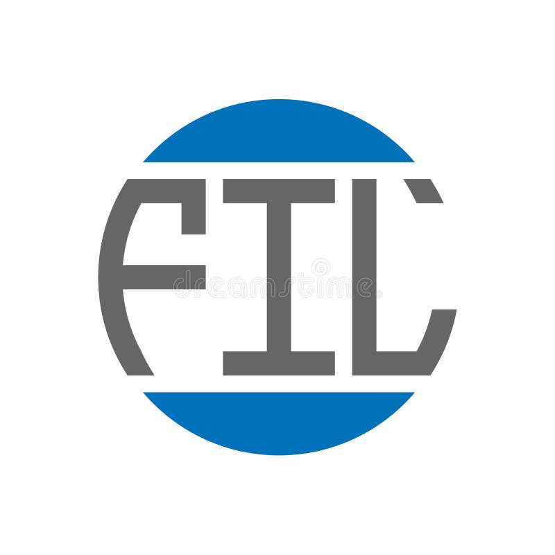 FIL Letter Logo Design on White Background. FIL Creative Initials ...