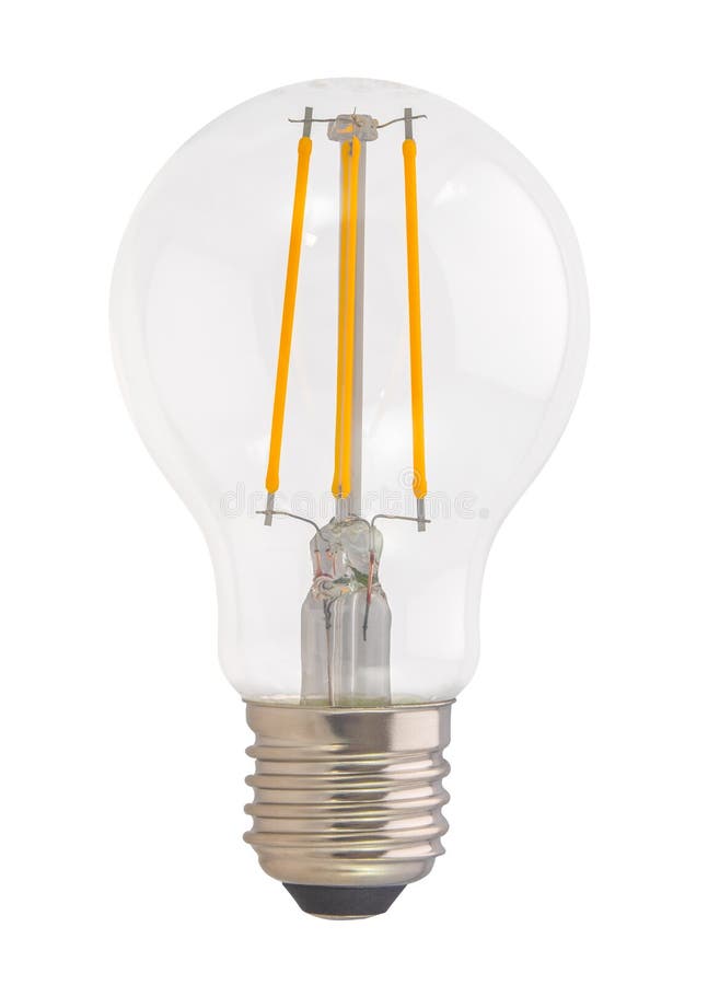 Lightbulb filament macro stock photo. Image of closeup - 5557480