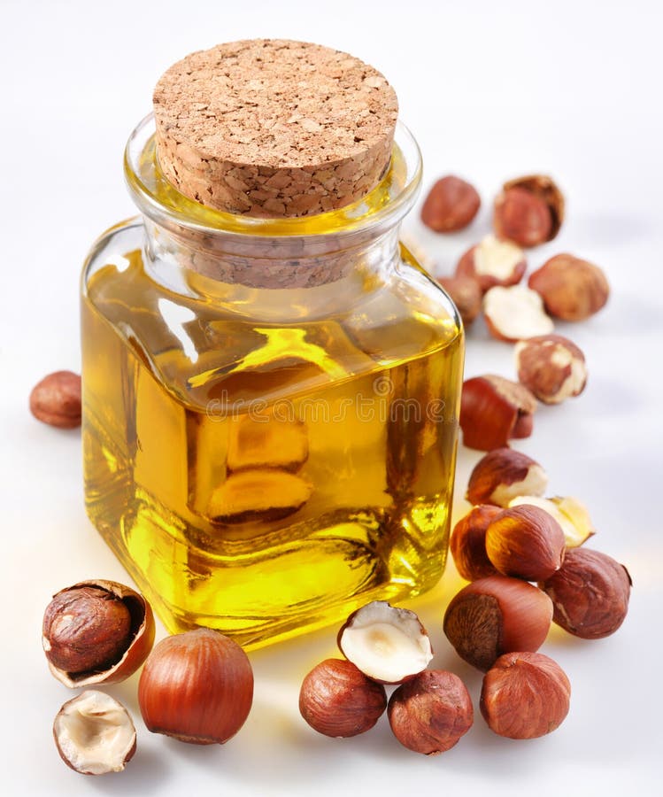 Bottle of Peanut Oil with Nuts Stock Photo - Image of diet, bottle ...