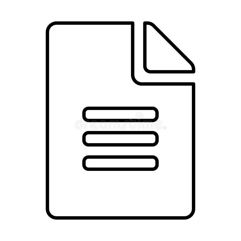 File alt Icon stock vector. Illustration of meticulously - 257538101