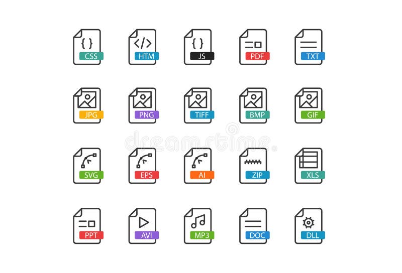 File Associations Stock Illustrations – 2 File Associations Stock ...