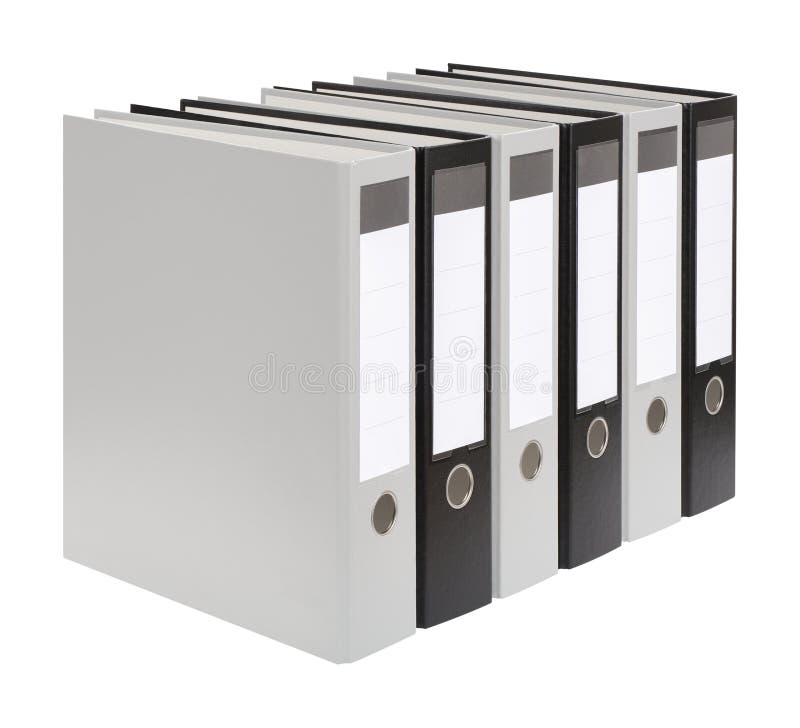 File binder stock image. Image of accounting, folder - 54207895