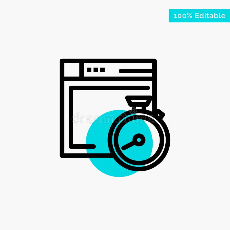 File, Brower, Compass, Computing Turquoise Highlight Circle Point Vector Icon Stock Vector ...