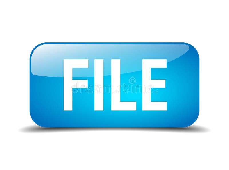 File button stock vector. Illustration of isolated, design - 119942570