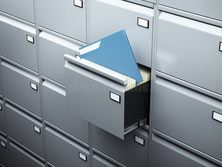 File Cabinet Stock Illustrations – 11,218 File Cabinet Stock ...