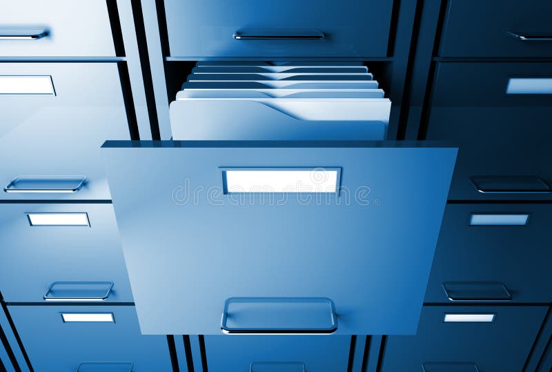 File room stock illustration. Illustration of data, diary - 2392456