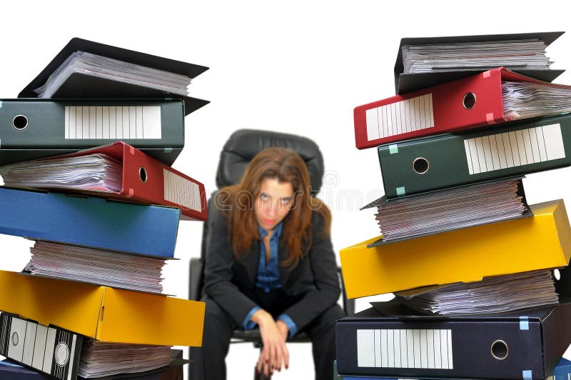 File chaos stock photo. Image of isolated, business, document - 11341174