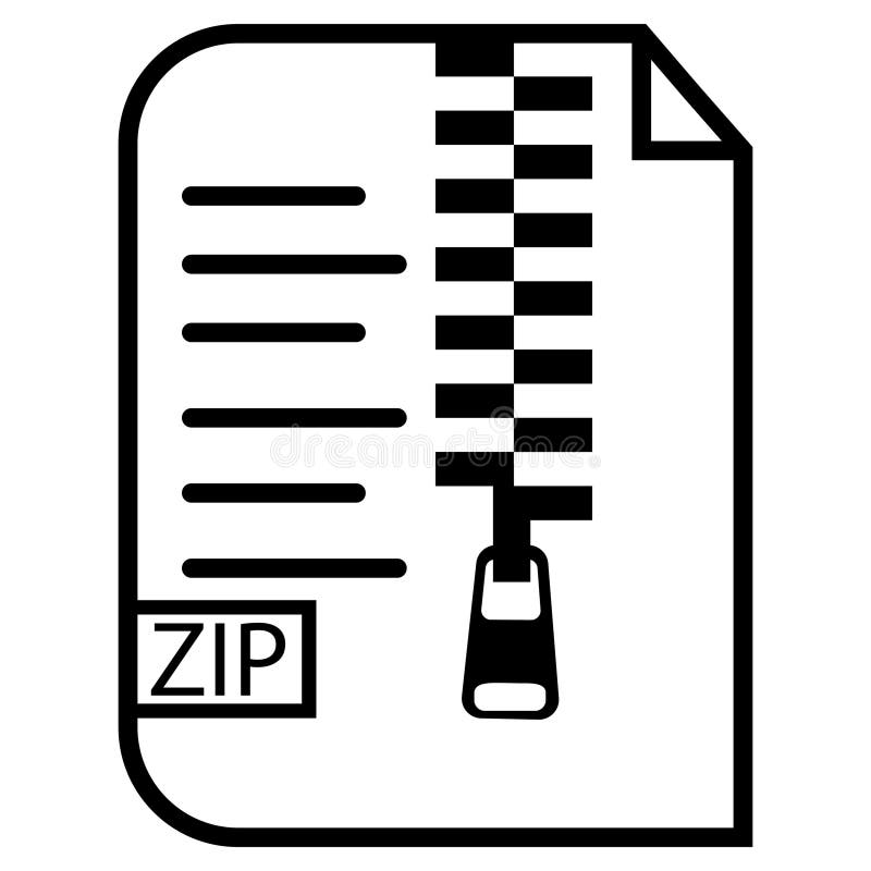 File Compressor Icon. Compress Document Sign. Compress File Size Symbol ...