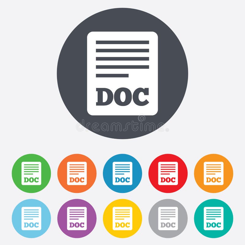 Excel File Document Icon. Download Xls Button Stock Illustration ...