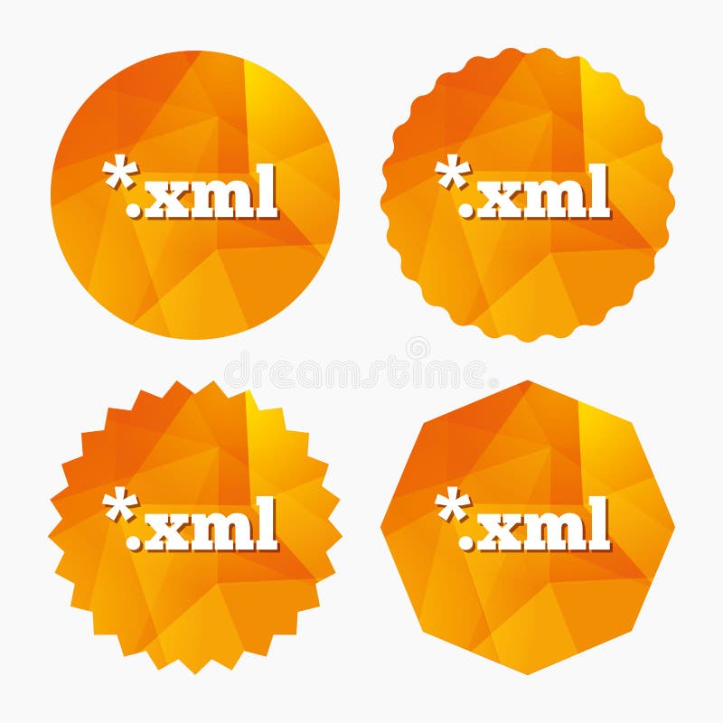 File Document Icon Download Xml Button Stock Vector Illustration Of Extension Round 79659431