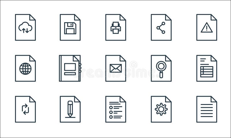 Choice Linear Icons Stock Illustrations – 3,565 Choice Linear Icons ...