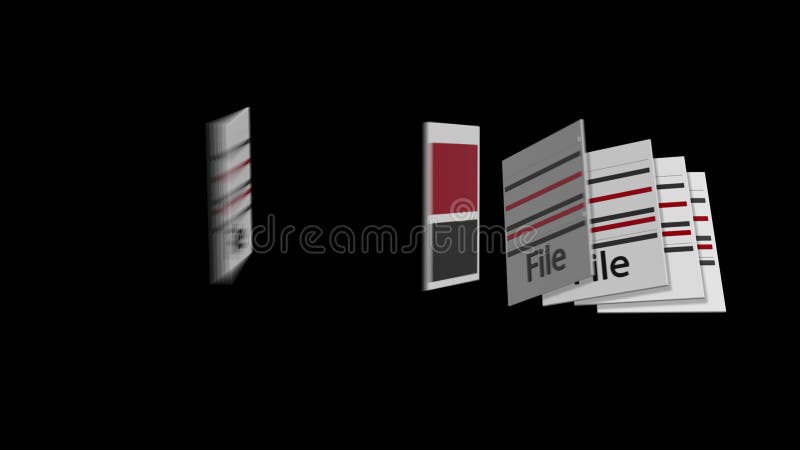 File and Document Transfer Process Stock Video - Video of website ...