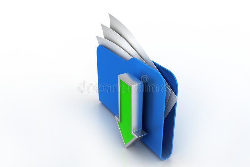 File down loading stock illustration. Illustration of isolated - 40770872
