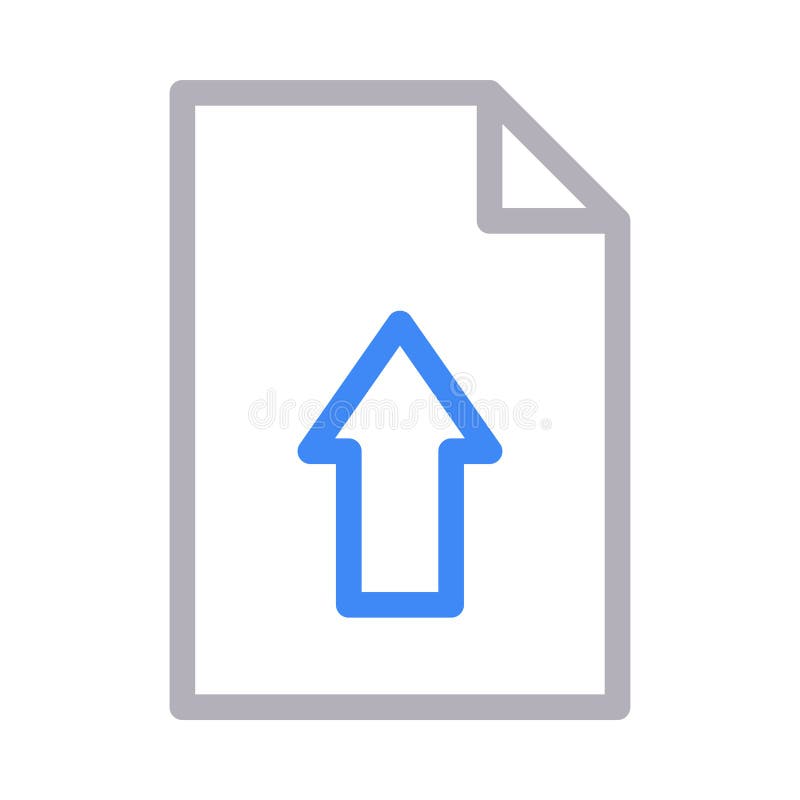 File Flags Thin Line Vector Icon Stock Vector - Illustration of icons ...