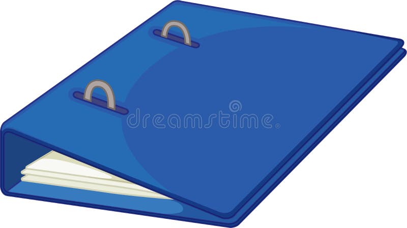 File folder stock vector. Illustration of folder, single - 11412601