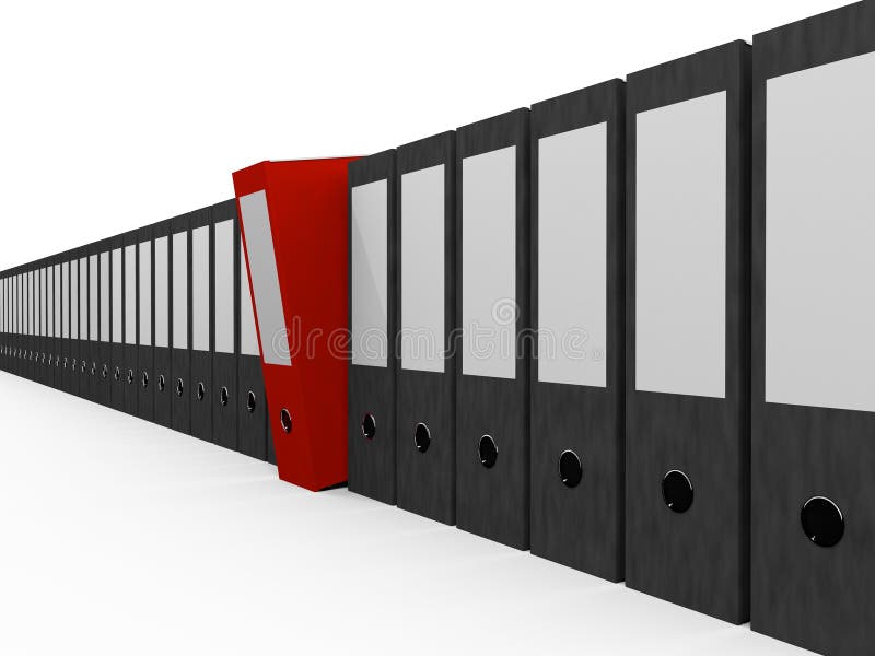 File Folder stock illustration. Illustration of manual - 18988713