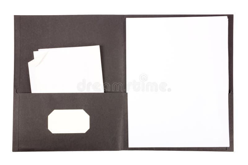 File folder stock image. Image of filing, notepaper, stationery - 4586805