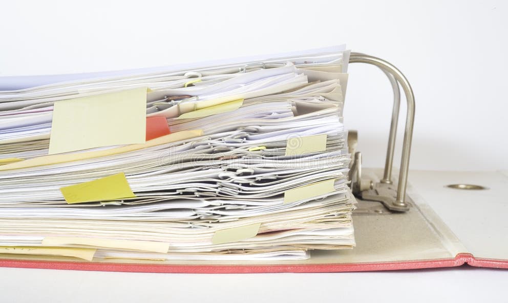 File folder close up stock photo. Image of documents - 21770434