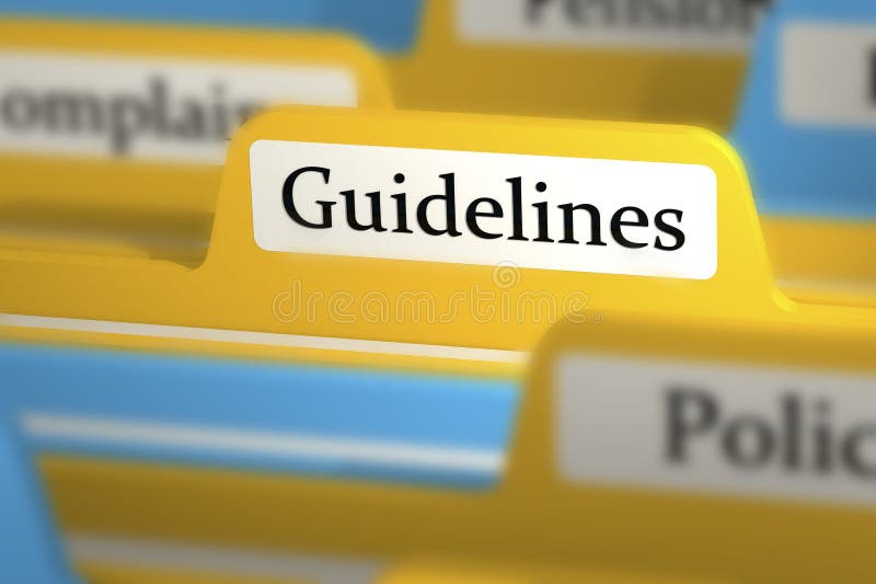 File Folder with Guidelines Tab Stock Illustration - Illustration of ...