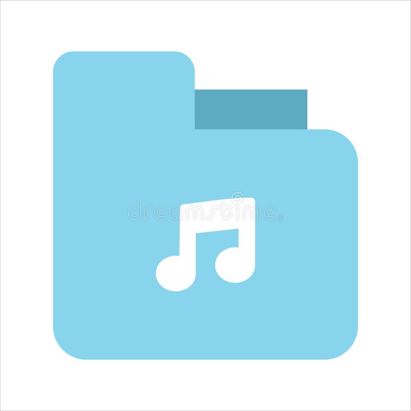 File and Folder Icon stock vector. Illustration of pattern - 269795972