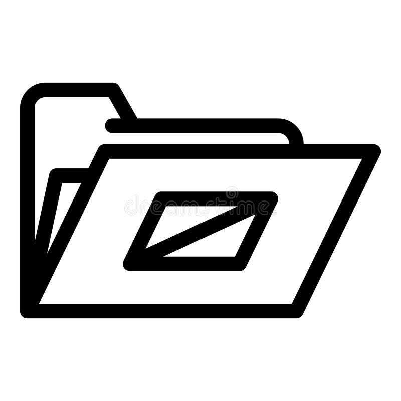 Info Folder Icon Outline Stock Illustrations – 2,243 Info Folder Icon ...