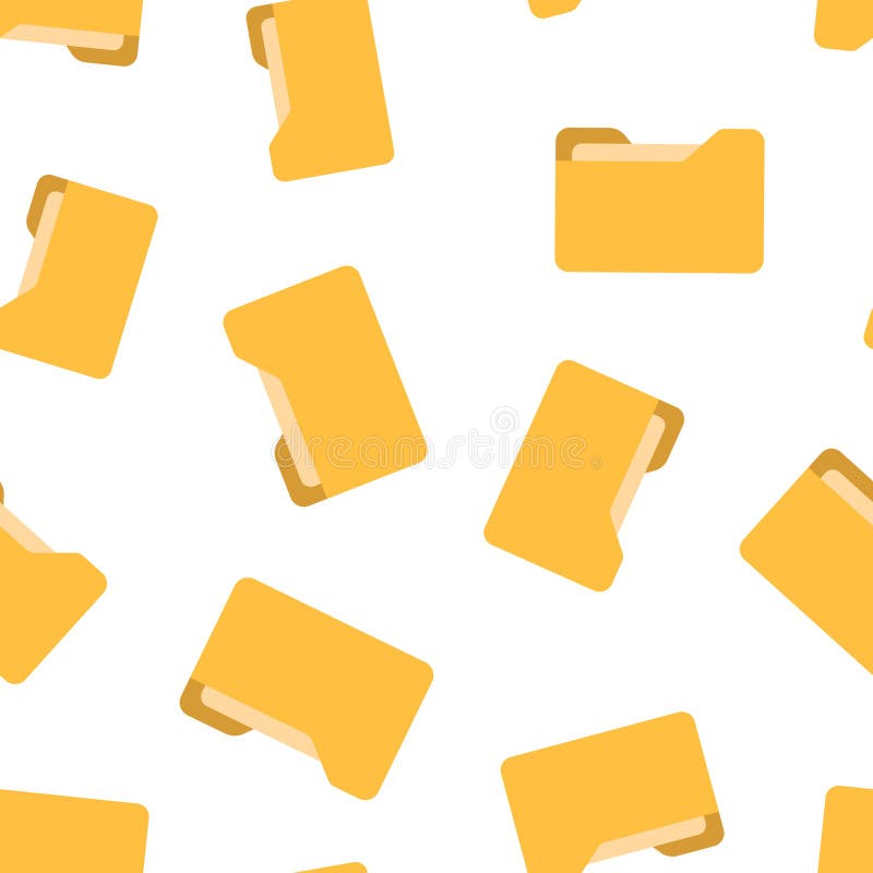 Vector Illustration Interface Computer Folder Stock Illustrations ...