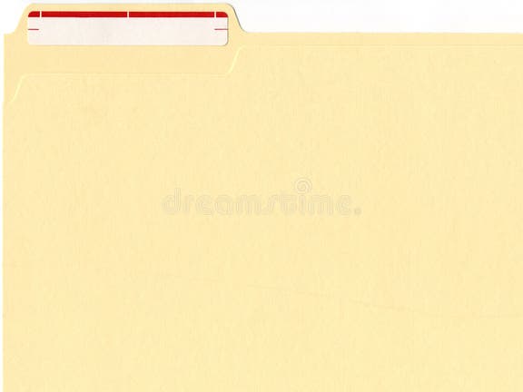 File folder with label stock image. Image of archive, manila - 4504243